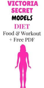 Victoria Secret model diet and workout plan PDF