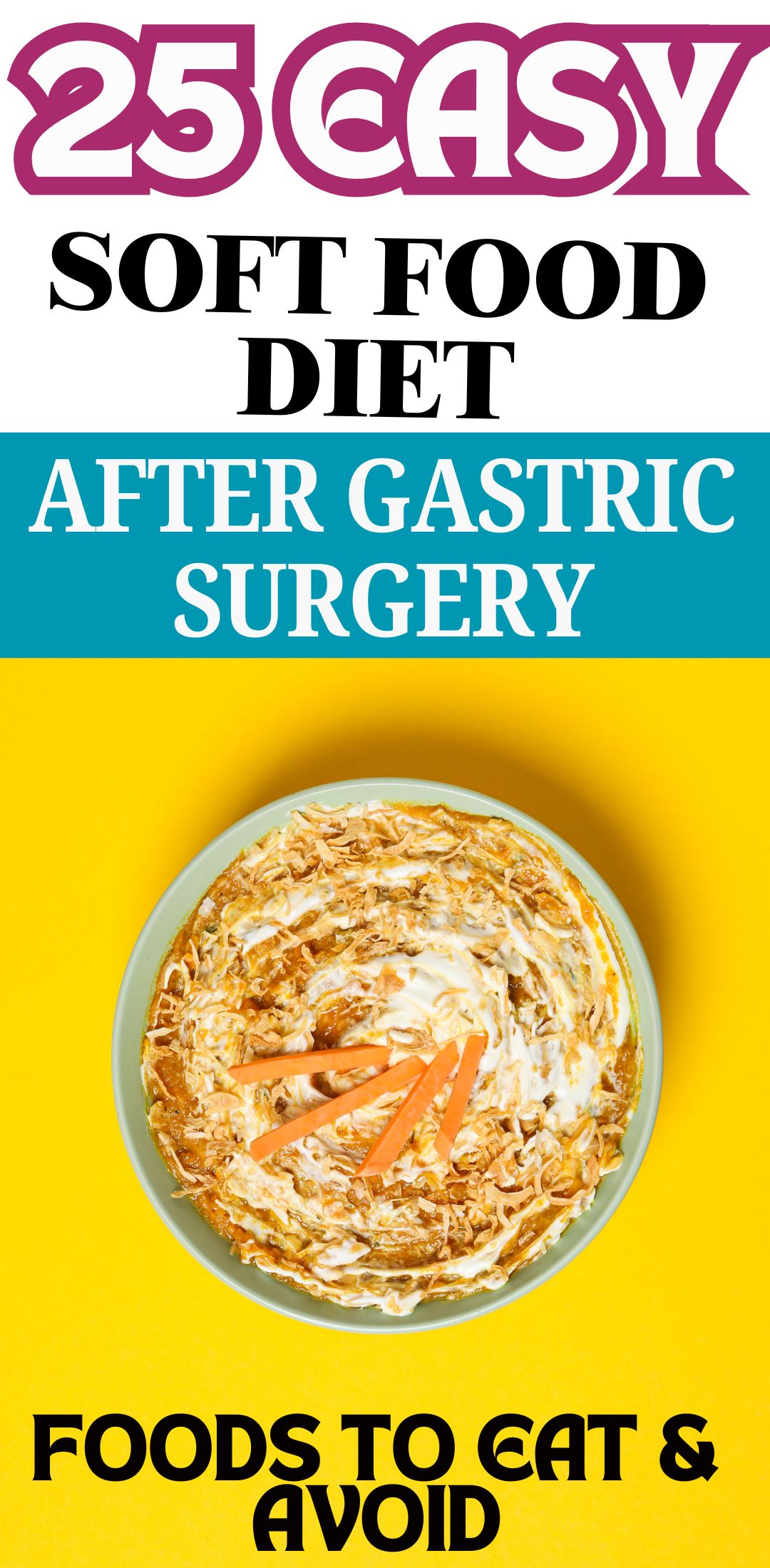 Gastrointestinal Soft Diet Food List: 25 Easy-to-Digest Foods for ...
