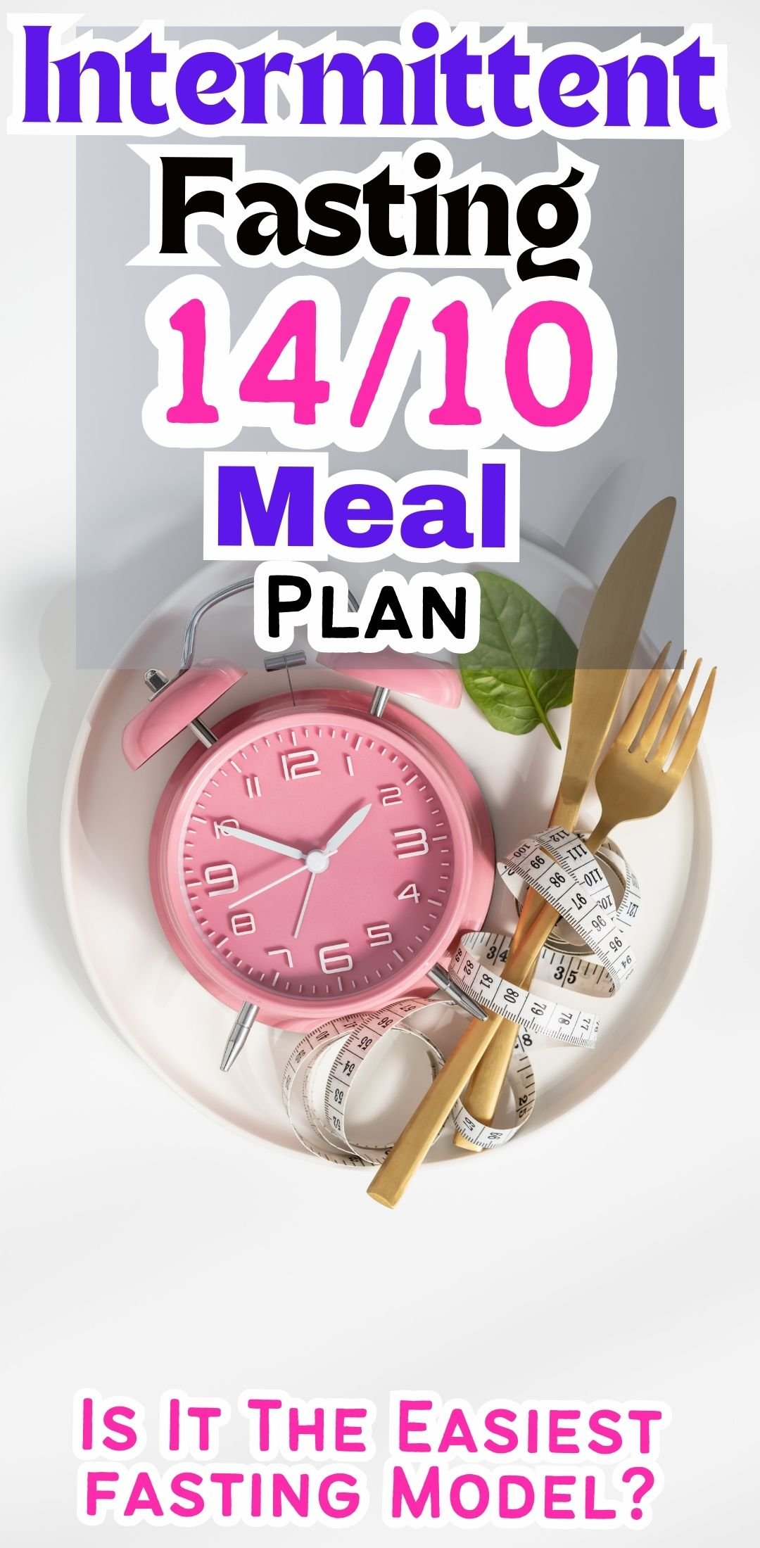 Intermittent Fasting 14/10 Meal Plan - What Diet Is It